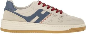 Hogan Low-Top Sneaker - H630 Sneakers - Gr. 6 - in Beige - f&uuml;r Damen