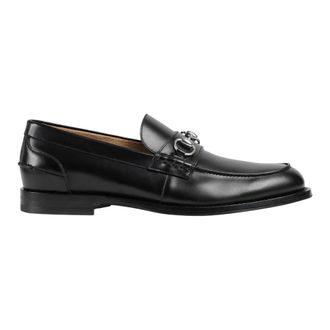 Gucci Loafer mit Horsebit - - Shoes - Herren - Schwarzk - 44 EU