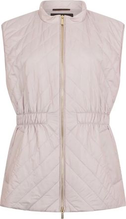 Moorer Femme, Vestes, Beige, Taille: 42 FR Veste sans manches