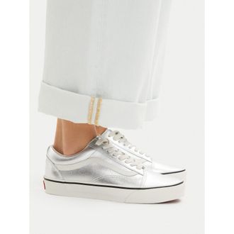 Vans Sneakers aus Stoff Vans Old Skool VN000E8WH271 Silberfarben
