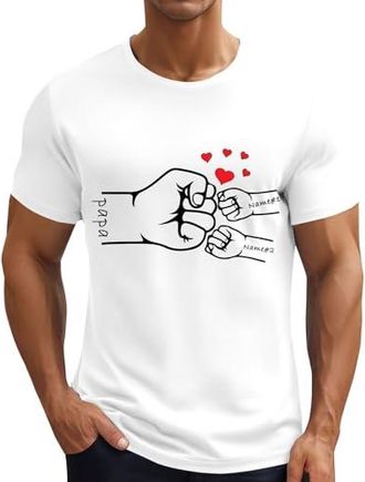 Generic T-shirts pour hommes, T-shirt d&eacute;t&eacute; &agrave; manches courtes T-shirt &agrave; manches courtes pour la Saint-Valentin Imprim&eacute; V&ecirc;tements Gym Coton T-shirt de course &agrave; 
