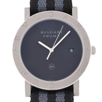 Bulgari Pre-owned Japan Limited Edelstahl Automatik Bb41S/103443 - - Pre-owned - Herren - Schwarzk - ONE SIZE