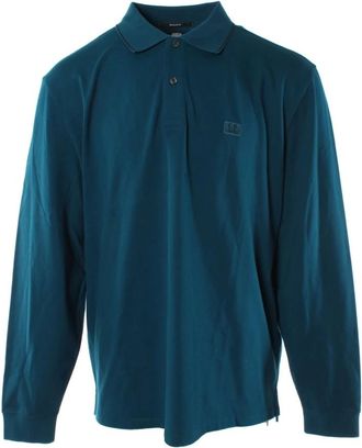 C.P. Company C.p. Company, Homme, Tops, Bleu, Taille: 2XL Polo Chemises