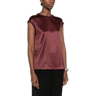 Brunello Cucinelli T-shirt Brunello Cucinelli - - Blouses & Shirts - Damen - Rot - XS
