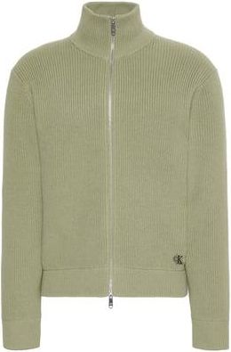 Calvin Klein Pull droit col montant zipp&eacute;