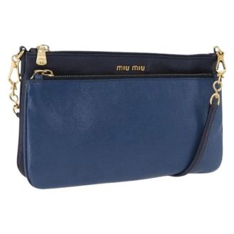 Miu Miu Pre-owned Shoulder Bag - - Pre-owned - Damen - Blau - ONE SIZE