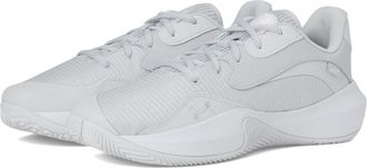 Under Armour Mens Ua Lockdown 7 Low Basketball Trainers Shoes, Halo Gray Distant Gray Halo Gray, 42 EU