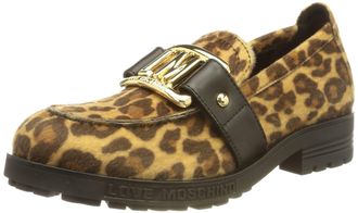 Love Moschino Damen Kollektion Herbst Winter 2021 Schuh, Weiß, 39 EU
