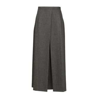 Emporio Armani Midirock - - Skirts - Damen - Grau - S