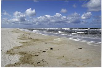 artboxONE Poster 45x30 cm Natur Am Nordseestrand auf Amrum - Bild amrum Beach Deutschland