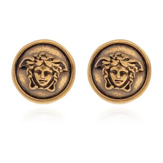 Versace unisex, Accessoires, Jaune, Taille: ONE Size Boucles doreilles Medusa 95