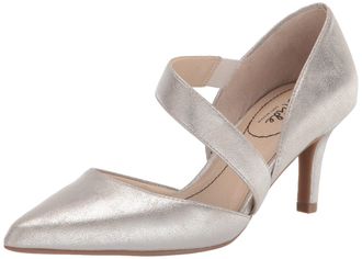 Life Stride Damen Suki Pump Pumps, Silber, 41.5 EU Weit