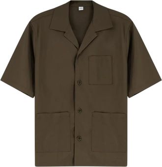 Aspesi Homme, Chemises, Vert, Taille: 2XL Ago Shirt