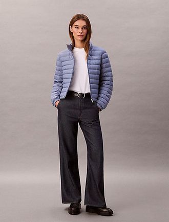 Calvin Klein Manteau &agrave; col ch&acirc;le en laine m&eacute;lang&eacute;e double face