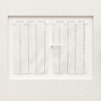 Soleil d'Ocre Paire de Brise bise 60x90 cm Charlotte