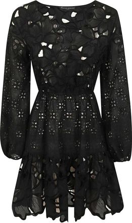 Ermanno Scervino Femme, Robes, Noir, Taille: 38 FR Short Dress