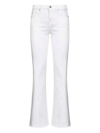 7 For All Mankind jean en coton - Blanc