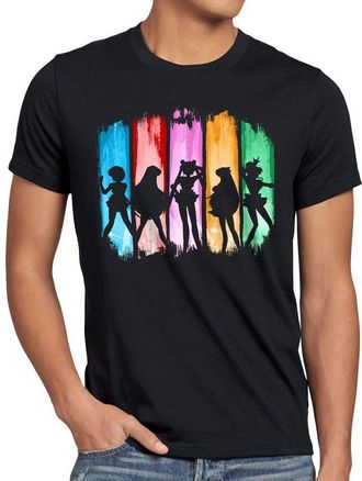 style3 T-Shirt Sailor Senshi sailor moon crystal anime manga bunny