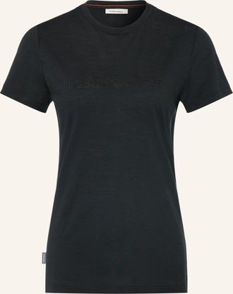 Icebreaker Funktionsshirt 150 Tech Lite Aus Merinowolle schwarz