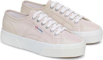 Superga 2740 Platform Lame Femme Baskets Mode Metallic 37 EU