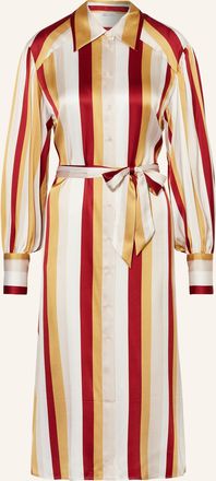 Mrs & Hugs Mrs & Hugs Hemdblusenkleid Aus Seide beige