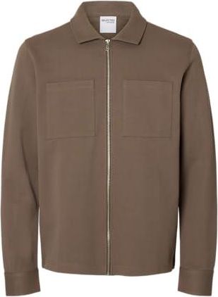 Selected Slhjackie Noos Sweat zipp&eacute;, Morel, S