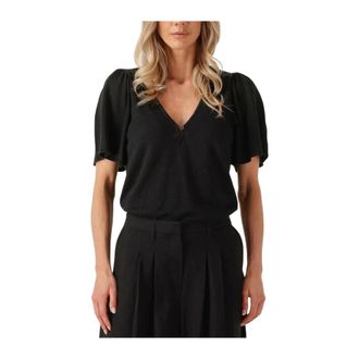 des petit hauts Damen, Strickwaren, Schwarzk, XSGr&ouml;&szlig;e