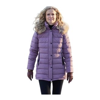 Danwear Eva Art Fur Jacket - - Jackets - Damen - Lila - M