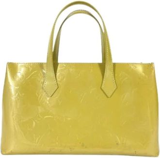Louis Vuitton Pre-owned Vintage Monogram Vernis Tote - Femme - Pre-owned - Jaune - Taille: ONE Size