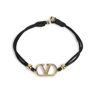 Valentino Garavani Femme, Accessoires, Noir, Taille: ONE Size VLogo Bracelet