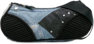 Dior Hobo Bags - Canvas Printed Denim Crossbody - Gr. unisize - in Blau - f&uuml;r Damen