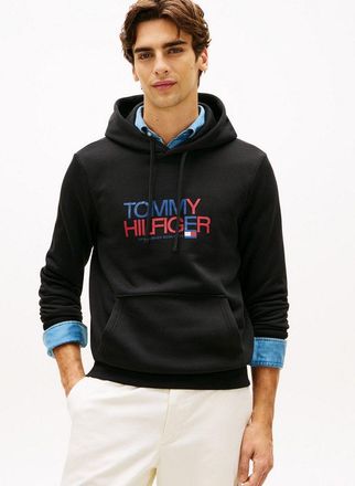Tommy Hilfiger Kapuzensweatshirt BRAND LOVE BIG TEXT Regular fit mit Kapuze
