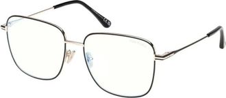Tom Ford Femme, Accessoires, Noir, Taille: 56 MM Eyeglasses