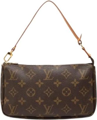 Louis Vuitton Pochette Accessoires Pre-owned - Femme - Pre-owned - Brun - Taille: ONE Size