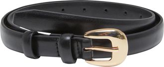 Urban Classics Chunky Buckle Slim Belt black/gold, S/M