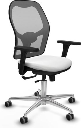 Piqueras y Crespo Home Office Chorquera Stuhl mit 3D-Armen, h&ouml;henverstellbare Lendenwirbelst&uuml;tze, ausgestattet mit Syncro/Traslack und eingespritztem Schaum. Mit Rollen