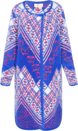 Izia Strickjacke Frauen cremewei&szlig; mehrfarbig