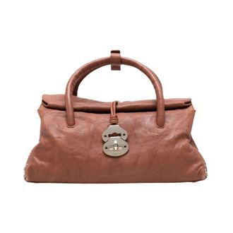 Zanellato Dotta Officina Kleine Leder Handtasche - - Bags - Damen - Braun - ONE SIZE