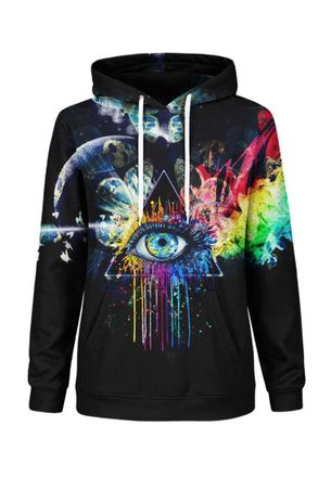 Mr. Gugu & Miss Go Print Prism Hoodie
