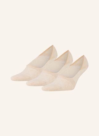Falke 3er-Pack F&uuml;&szlig;linge Step beige