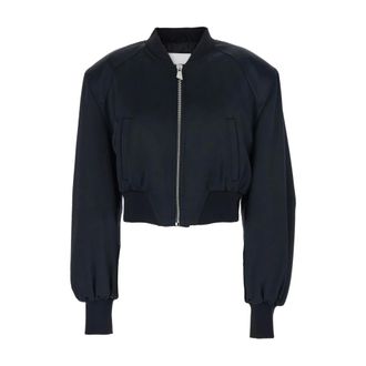 The Attico Femme, Vestes, Noir, Taille: 34 FR Bomber Vestes