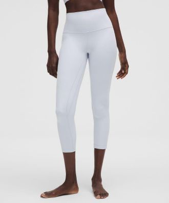 lululemon Pantacourt Align taille haute pour Femmes - 58 cm - Bleu - Taille 10