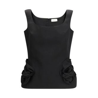 Magda Butrym Femme, Tops, Noir, Taille: 38 FR Chemise &agrave; manches longues en coton