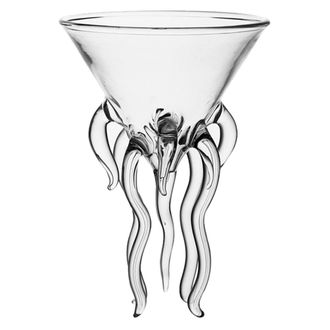Pretyzoom Cocktailgl&auml;ser Glas Oktopus Design Kreative Trinkbecher F&uuml;r Party Hochzeit Und Besondere Anl&auml;sse