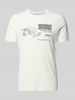 s.Oliver Red Label Regular Fit T-Shirt aus reiner Baumwolle