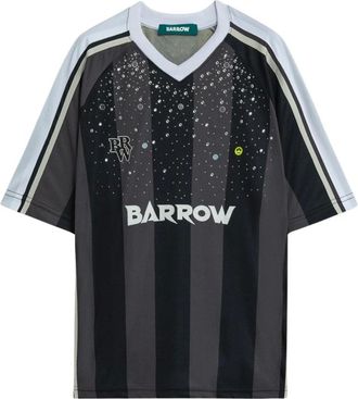 Barrow Barrow, Femme, Tops, Noir, Taille: 36 FR Jordan Mesh T-shirt