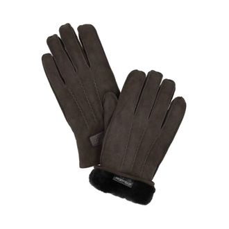 Warmbat unisex, Accessoires, Brun, Taille: L Suede Gloves