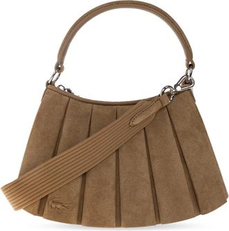 Lacoste Petit Sac Lenglen - Femme - Sacs - Beige - Taille: ONE Size