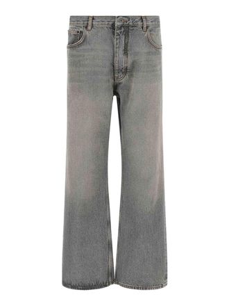 Off-white Jean Droit - Gris