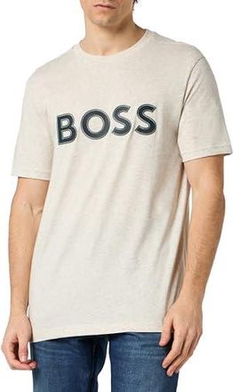 BOSS Thé 1 T-Shirt, Light/Pastel Grey57, M Homme